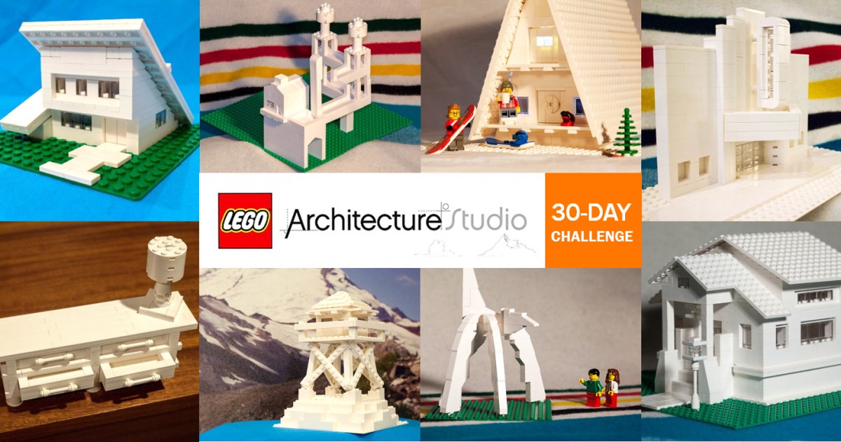 Lego Architecture Studio 30-day challenge - Tom Alphin