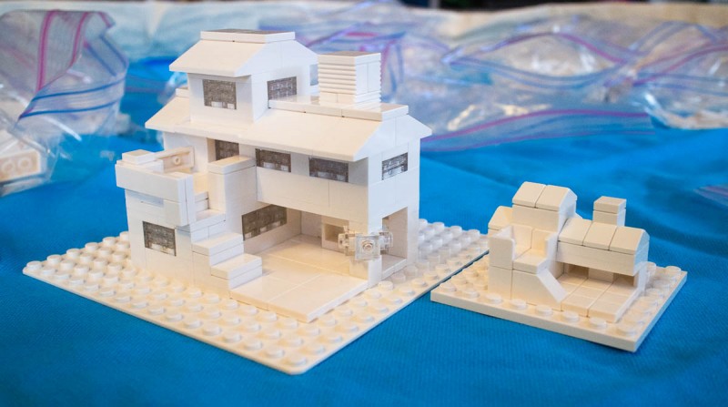 Lego Challenge #2: Build a microscale home, then a bigger model with ...